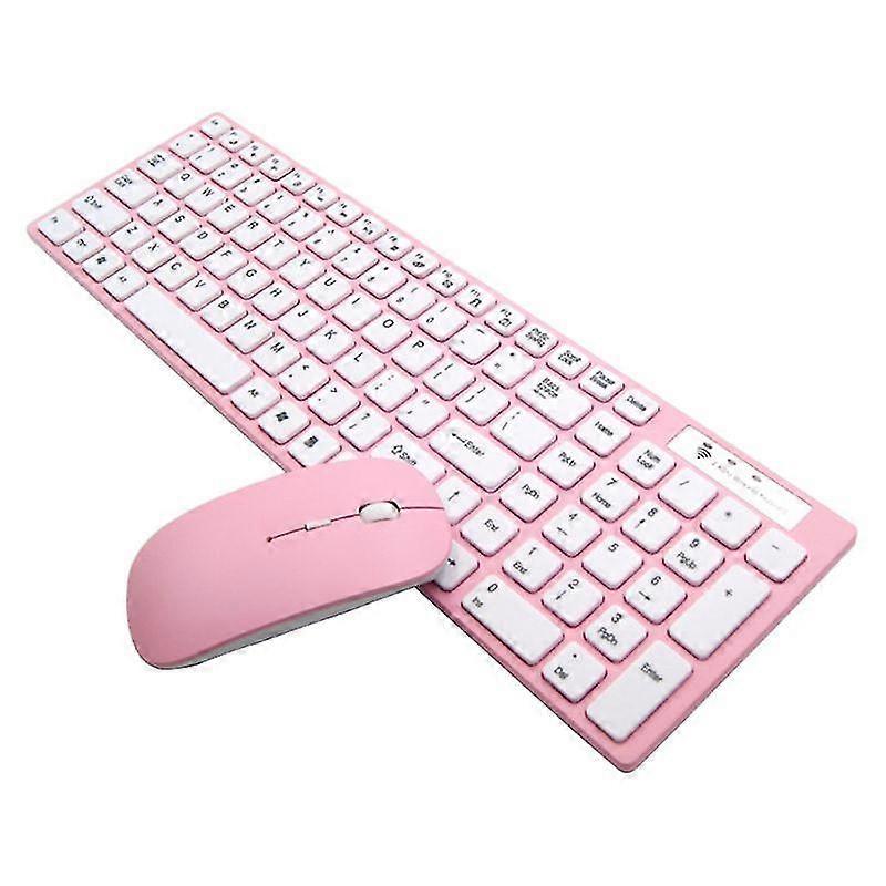 Wireless Keyboard And Mouse Rechargeable Portable Keyboard With Number ...