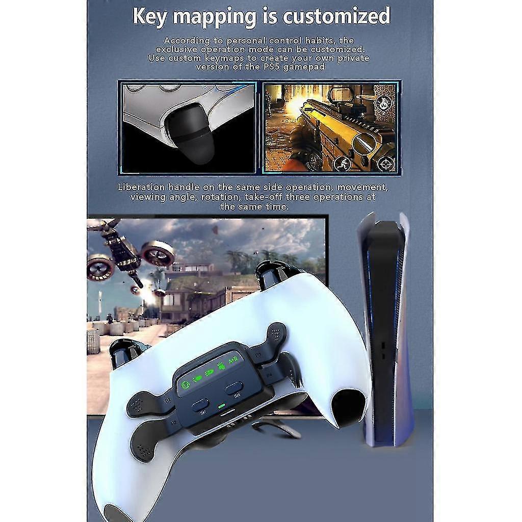 Remap Kit Back Button Housing For Ps5 Back Button Attachment Controller ...