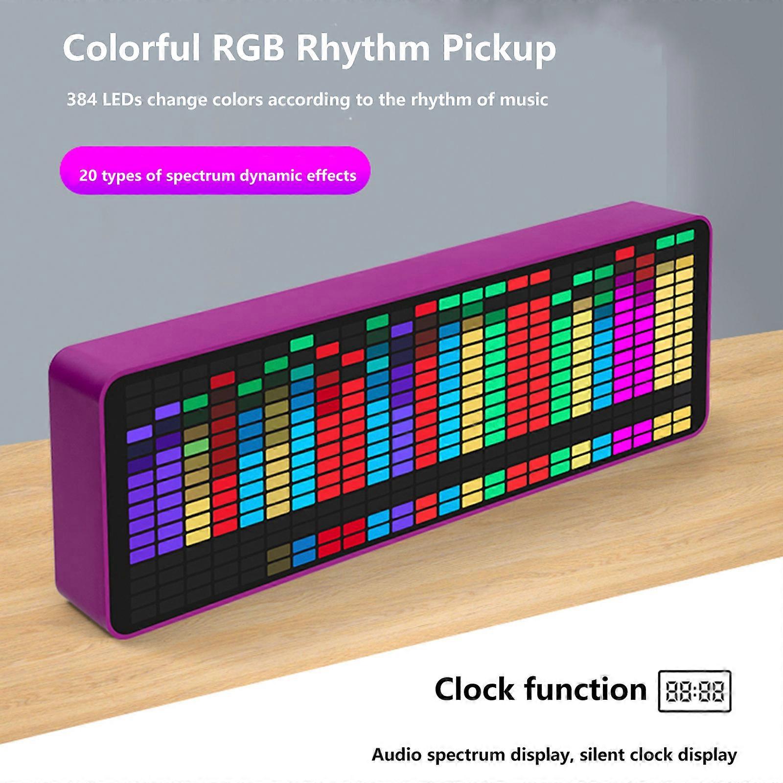 Durability Led Music Spectrum Audio Color Screen Indicator LED Lifier ...