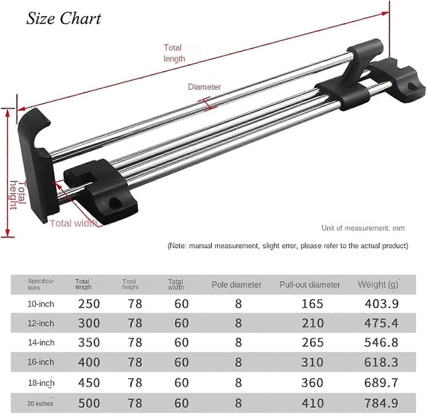 Extendable Pull Out Closet Rod - Wardrobe Pull-Out Trousers Rack, Pull ...