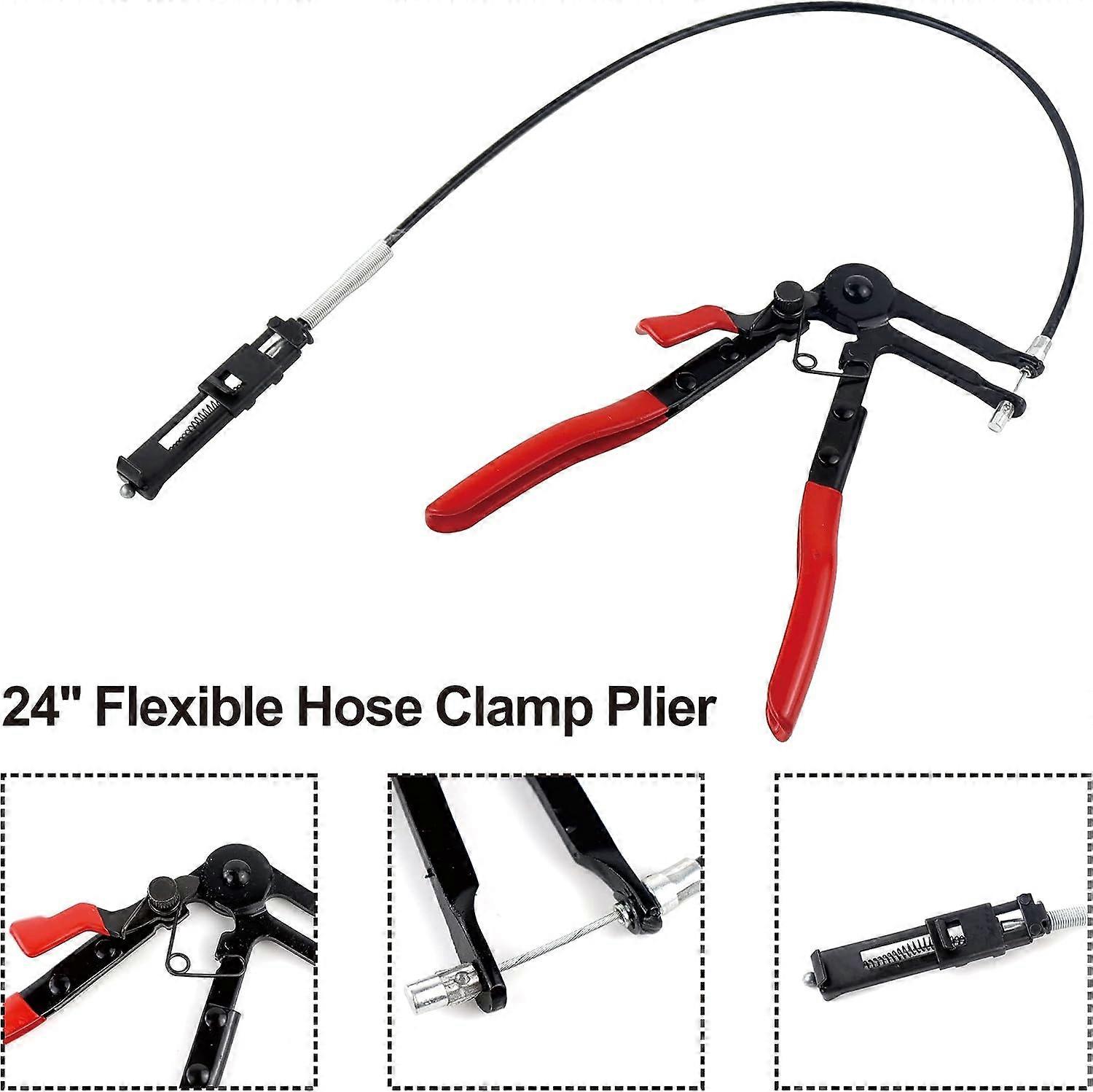 3PCS Hose Clamp Pliers Set, Vise Grips Locking Pliers, Remover Kit with ...