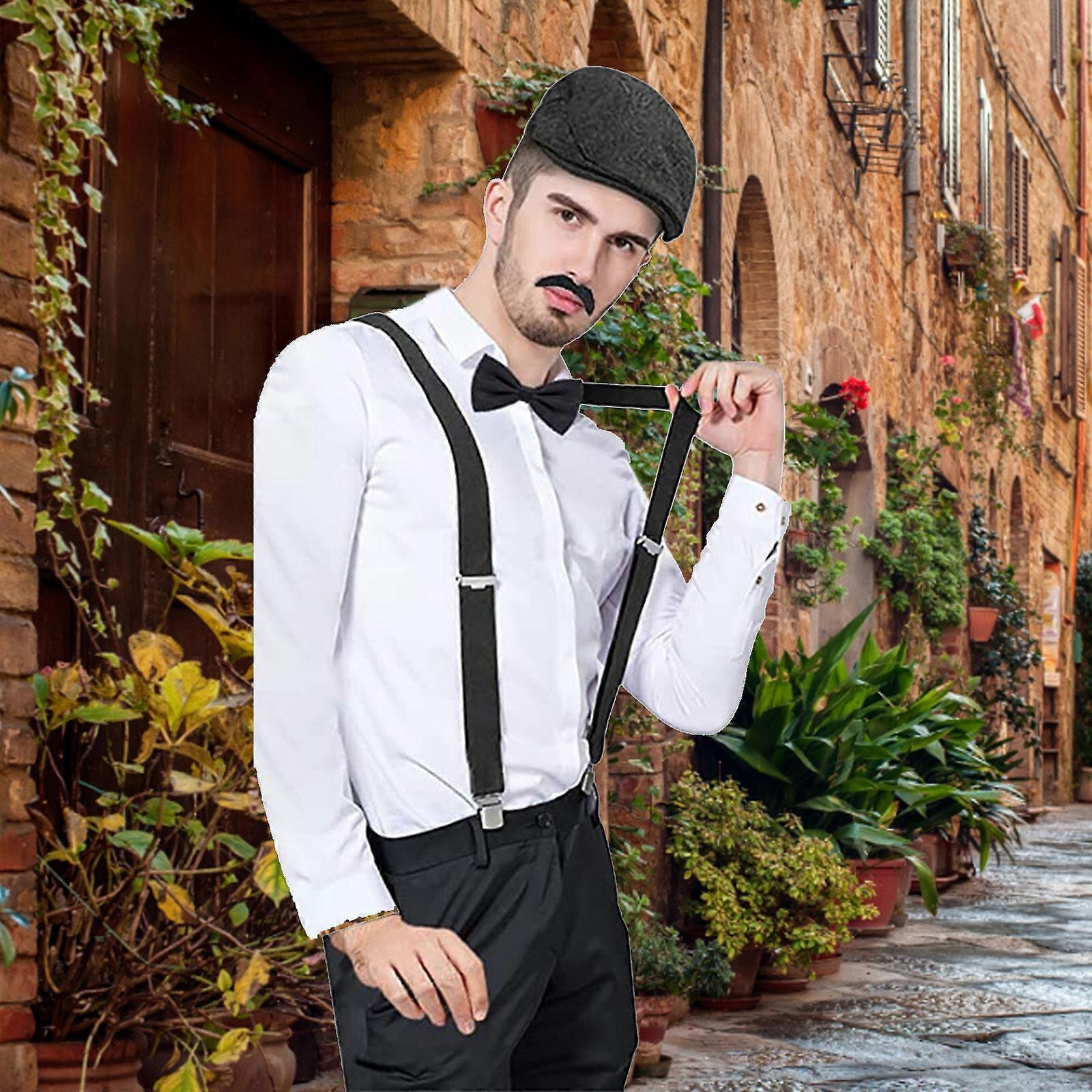 New Gatsby Style Mafia Gangster Costume for Men with Accessories 7 ...