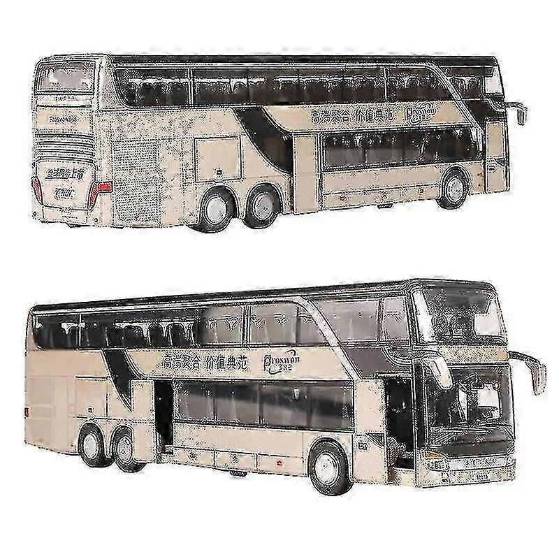 1/50 Setra Luxury Coach Bus Toy Car Diecast Miniature Model Pull Back ...