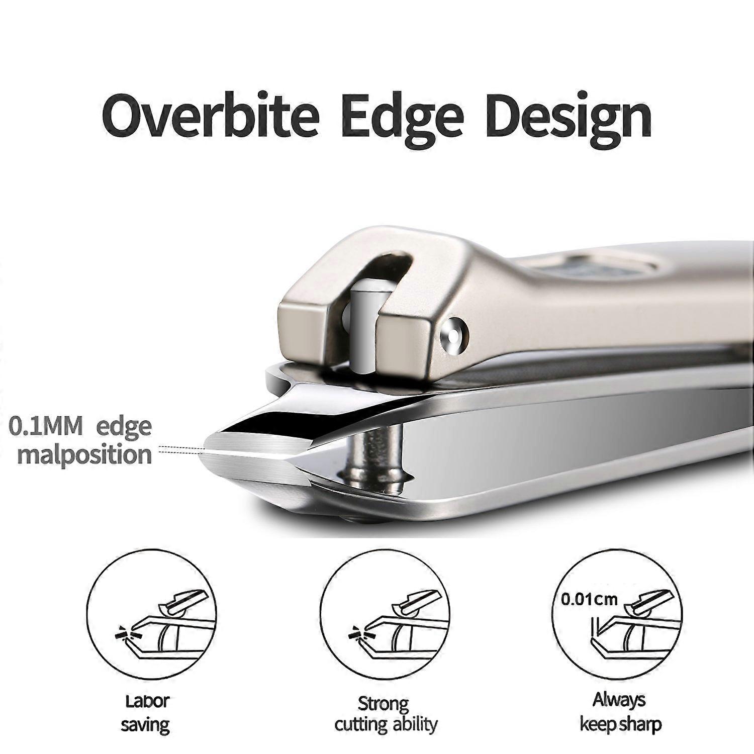 Medical Grade Stainless Steel Nail Clippers, Sharp and Design for Men ...