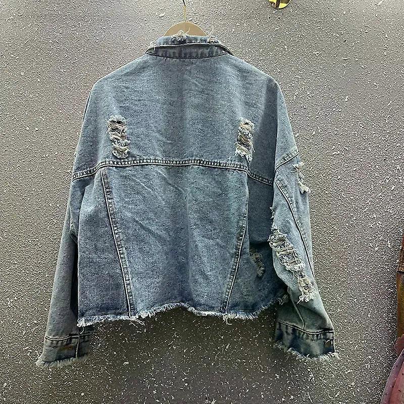 MINISO Hello Kitty Cartoon Denim Jacket Women Spring Autumn Sanrio ...