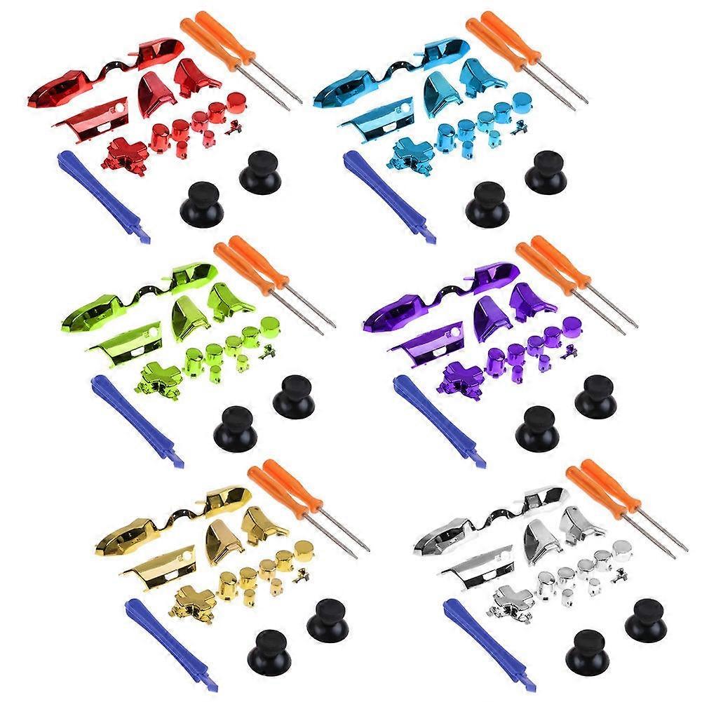 For Xbox One Elite Controller Replacement Parts Kit Electroplating ...