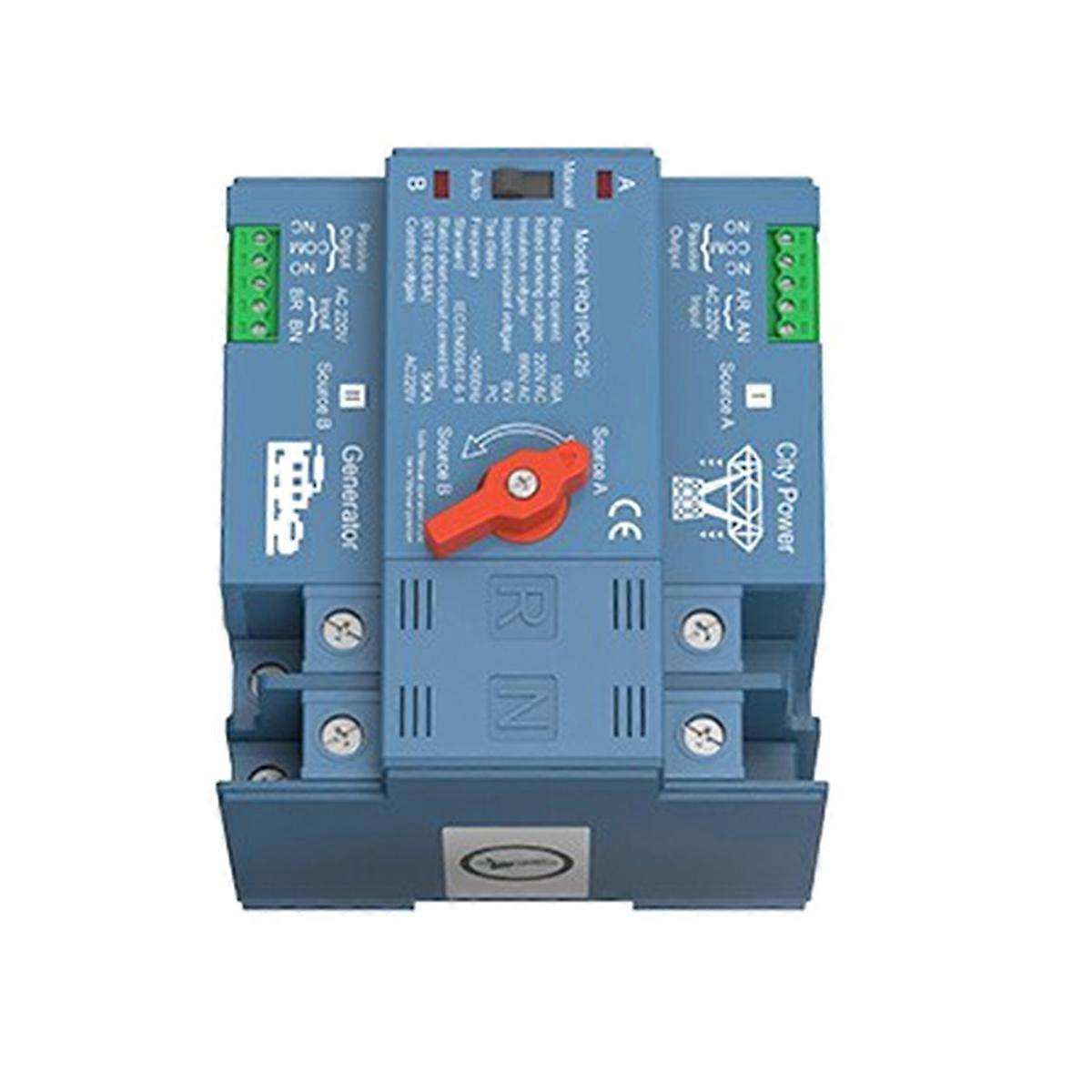 ATS Dual Power Automatic Transfer Switch for Generator or PV Energy to ...