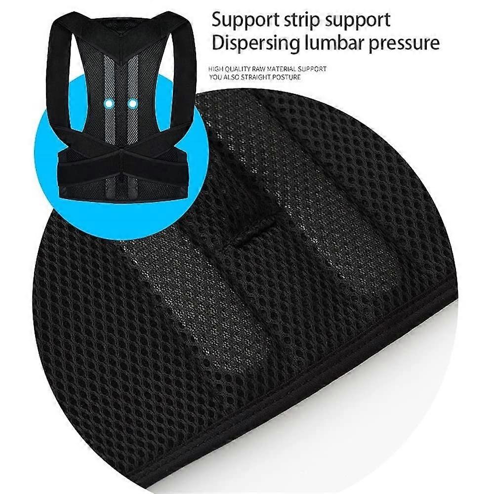 XS-5XL Big Size Posture Corrector Neck Shoulder Back Support Belt Men ...