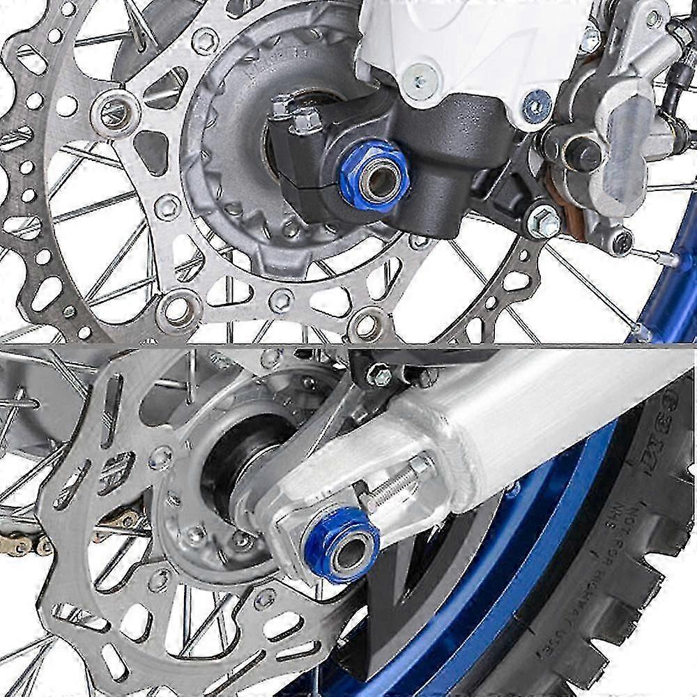 M16xP1.5 & M20xP1.5 Front Rear Axle Nut Screw For Yamaha WR250F WR450F ...