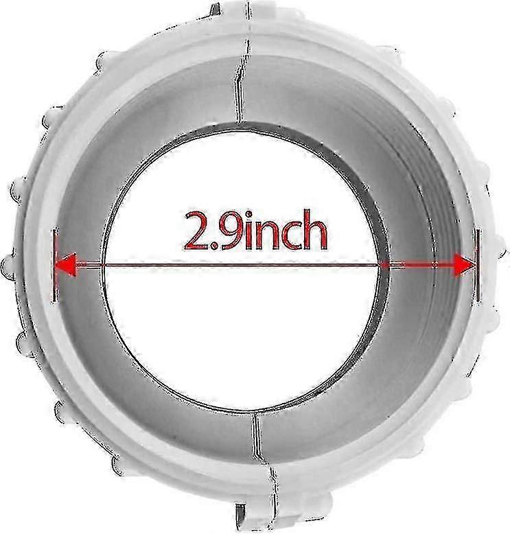 Hot Tub Heater Split Nut Unions with Gasket & O-Rings (2 Pack) for Spa ...