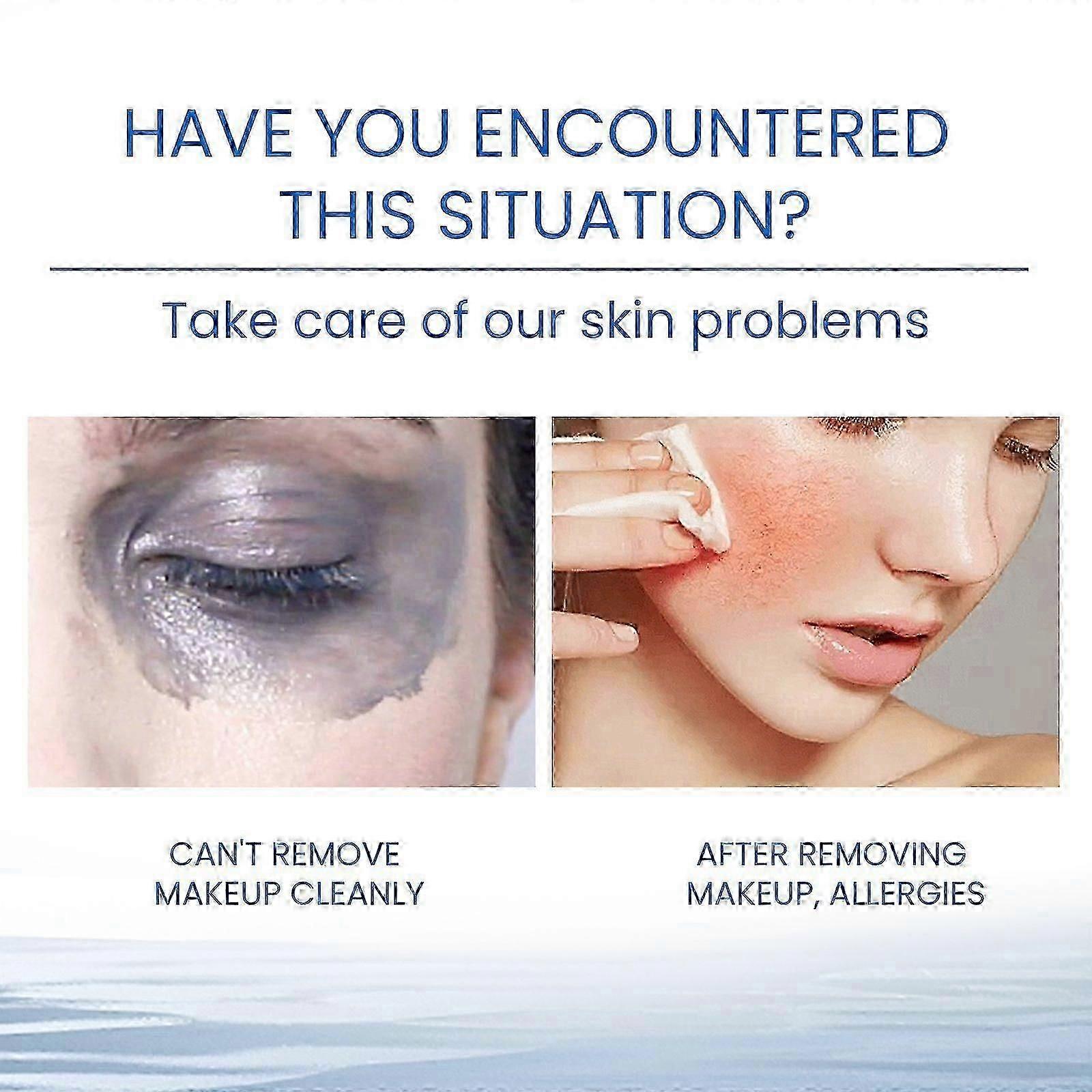 Gentle Makeup Remover Wipes Deep Cleanse Face Eye And Lip Makeup Gentle Refreshing Non ...