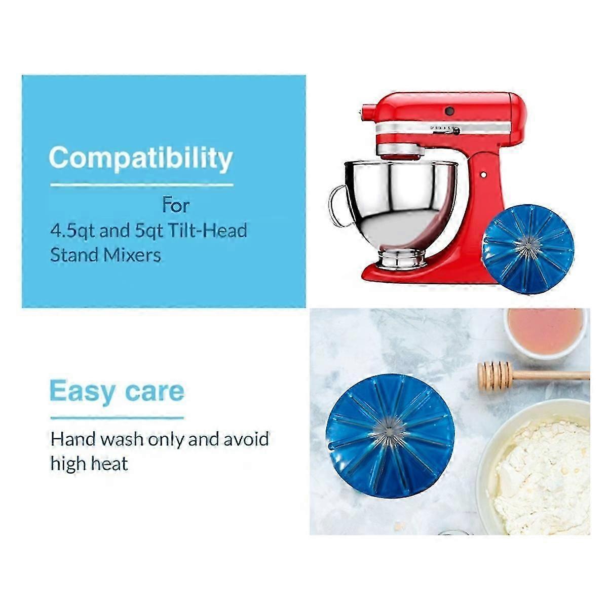 For KitchenAid Stand Mixer Accessories Whisk Wiper Pro 6-Wire Mixing ...