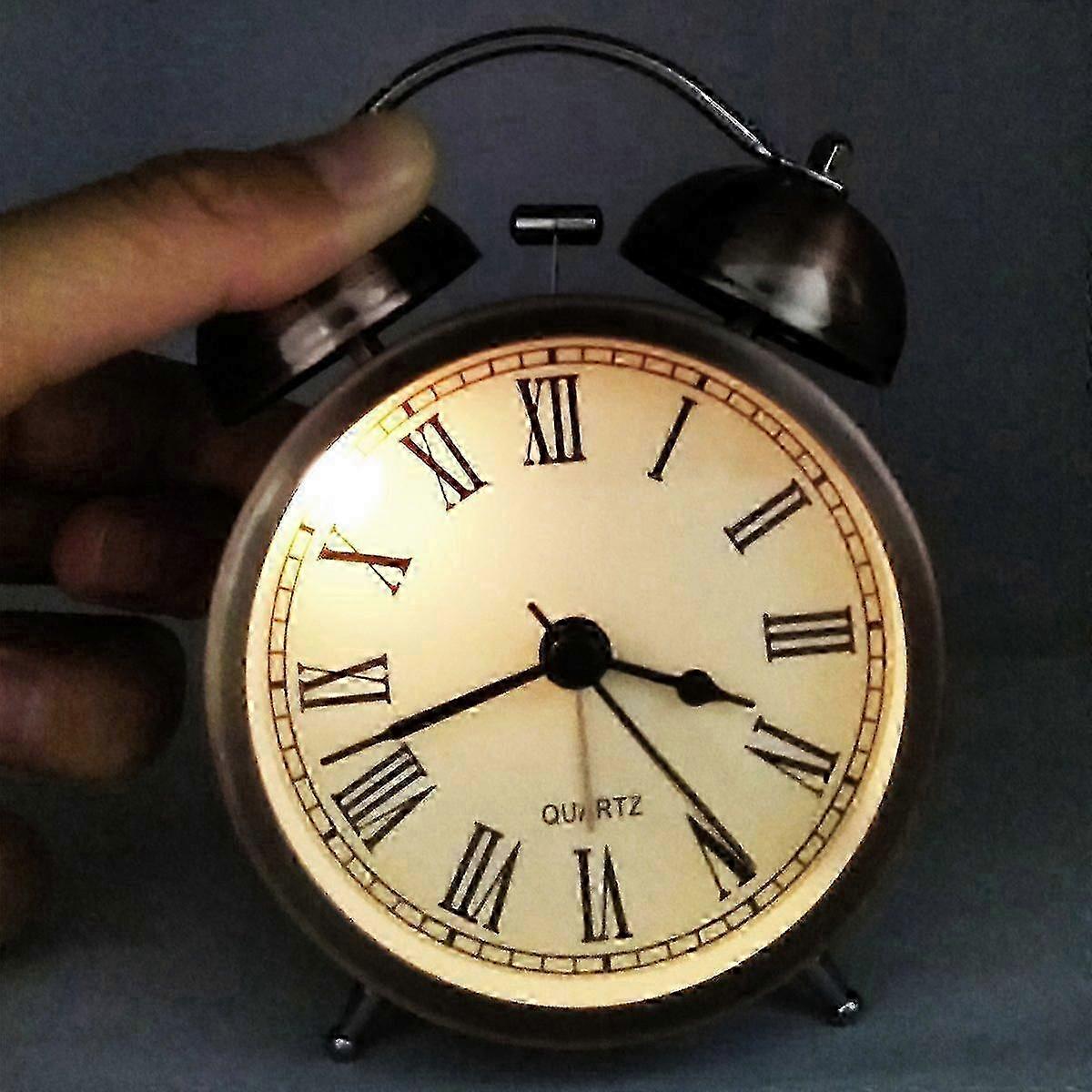 Retro Analogue Wall Clock for Children's Room, Silent Sweep and Loud ...