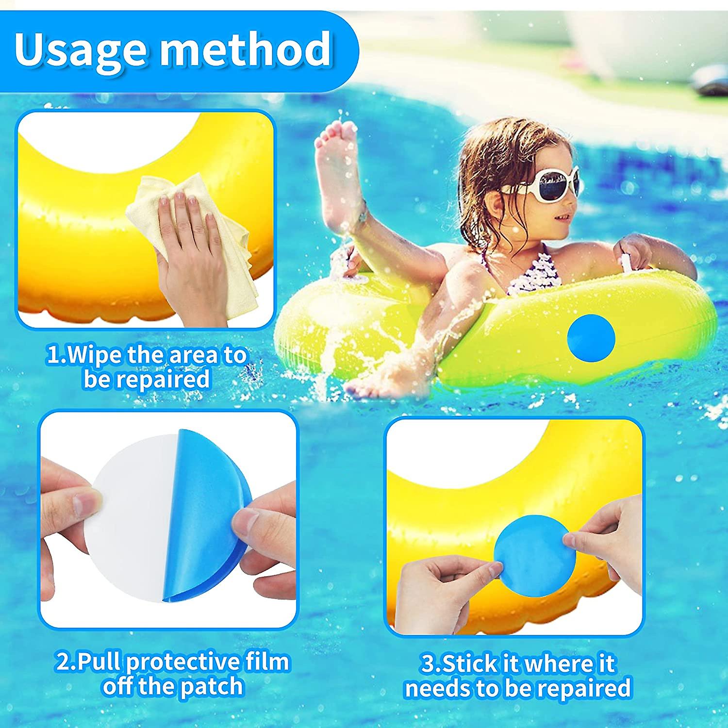 Self-adhesive Repair Patches For Swimming Pools, Inflatable Pool Patch ...