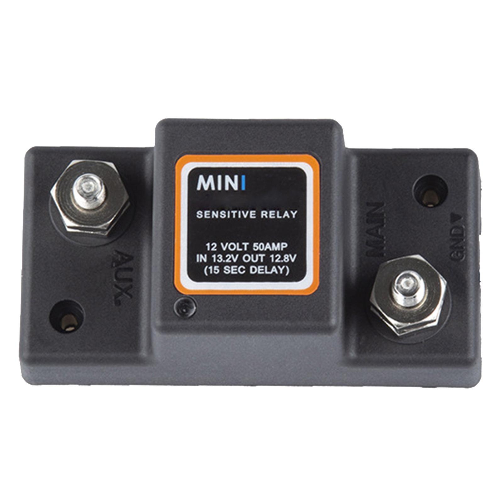 Heavy Duty 12v Dual Auxiliary Battery Isolator 12v 50a For Utvs Atvs ...