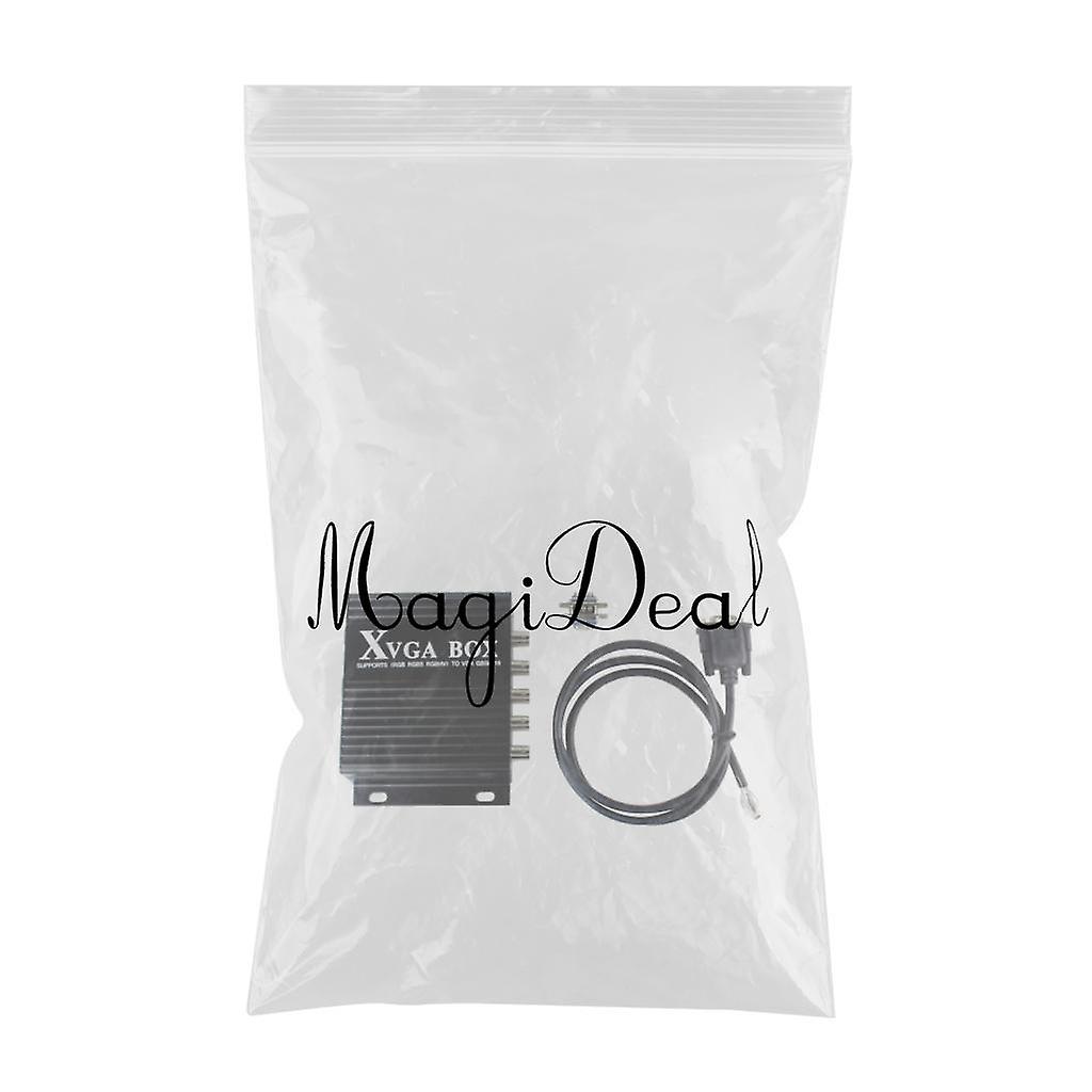 XVGA Box CGA/EGA/RGB/RGBS/RGBHV to VGA Industrial Monitor Video ...