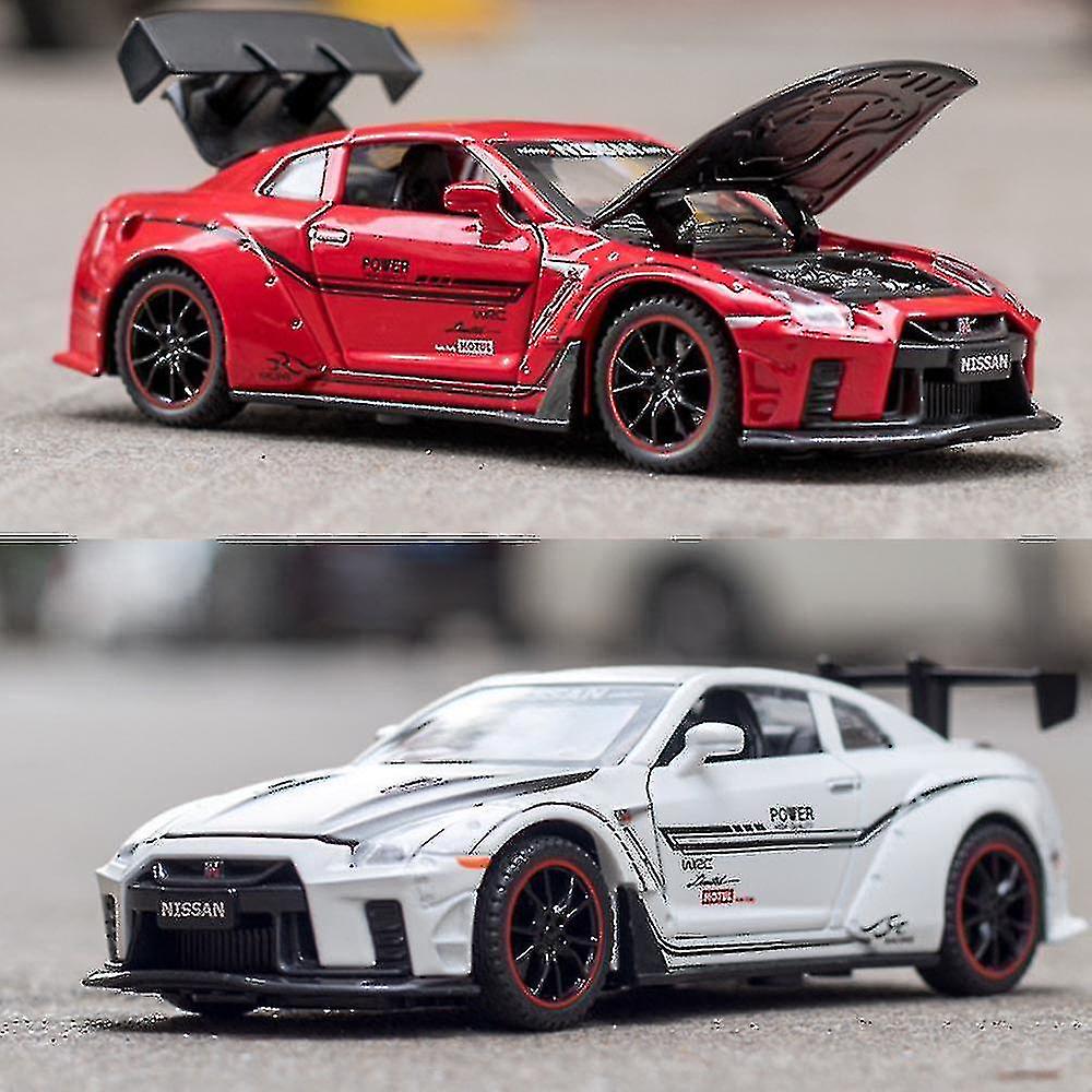 Nissan Gtr R35 Car Model With Light & Openable Door Musical Simulation ...