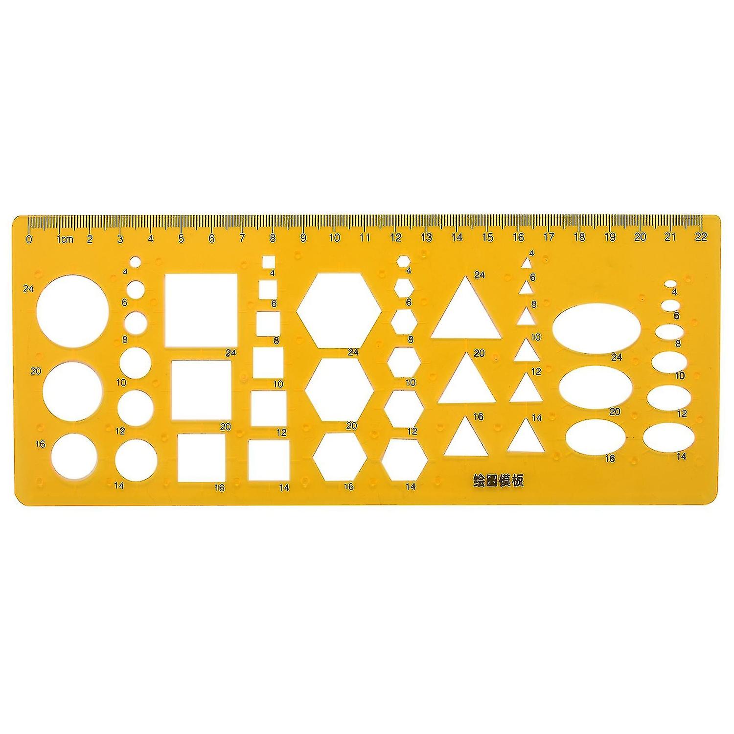 9 Pcs Architecture Drawing Templates Technical Drafting Stencils Tool ...