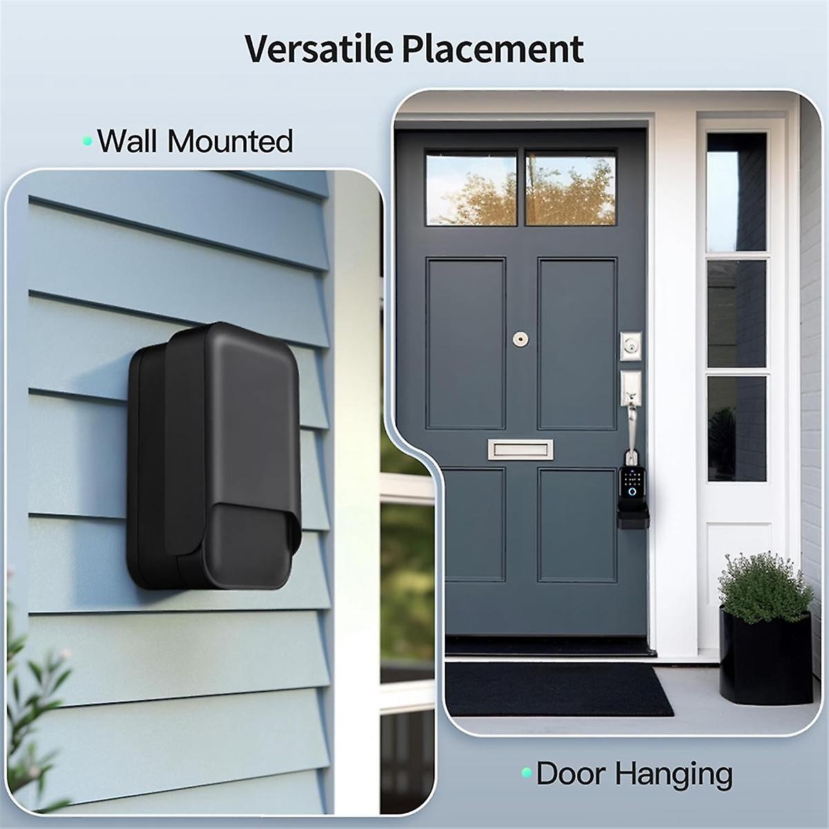 Smart Key Lock Box, Fingerprint, Control, Key, Password, Access Card ...