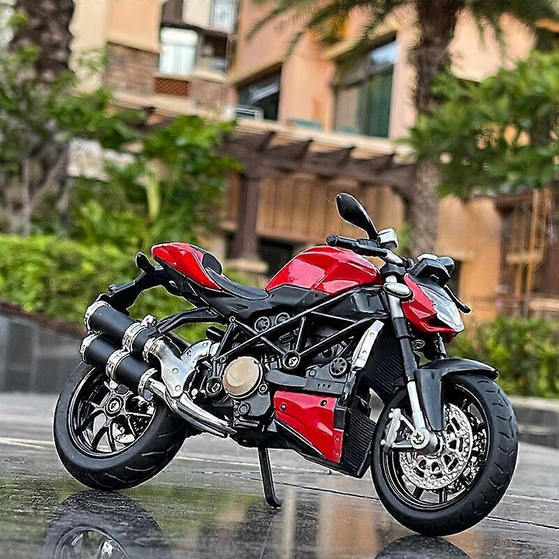 1:12 Ducati Streetfighter V4 Carbon Red Die Cast Toy Vehicles ...