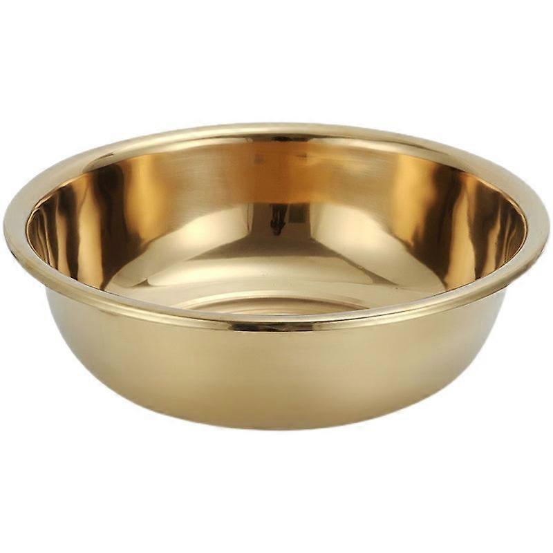 Stainless Steel Basin Kitchen Vegetable Washing Basin Dough Basin Large ...