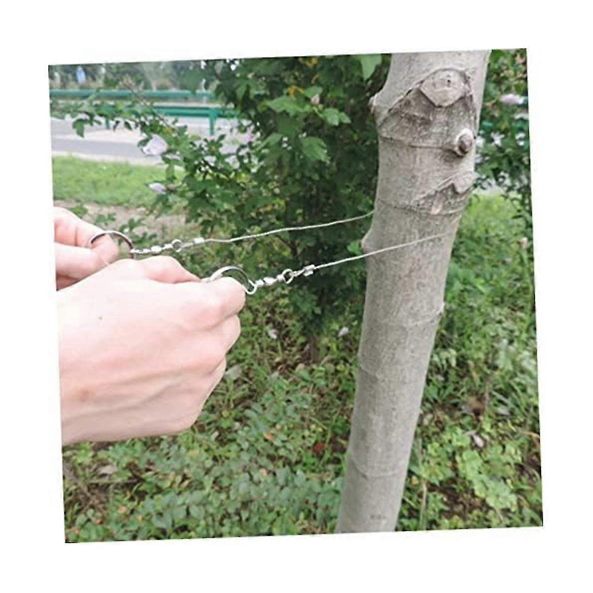 4Pcs Wire Saw Chain Garrote Wire Rope Chainsaw Survival Pocket Chainsaw ...