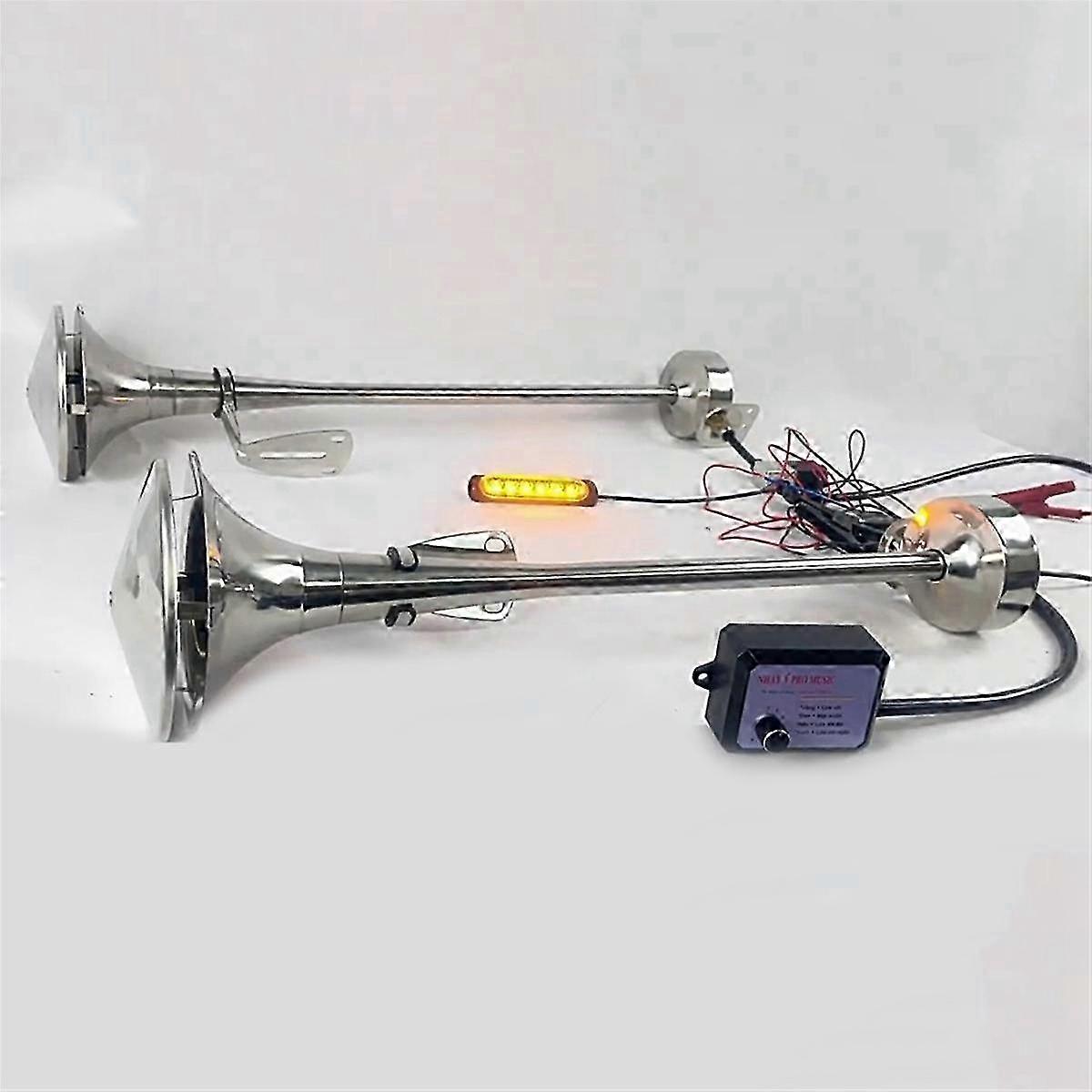 12v-24v Musical Electronic Horn Controller 3+ Pro Horn Speaker Sound ...