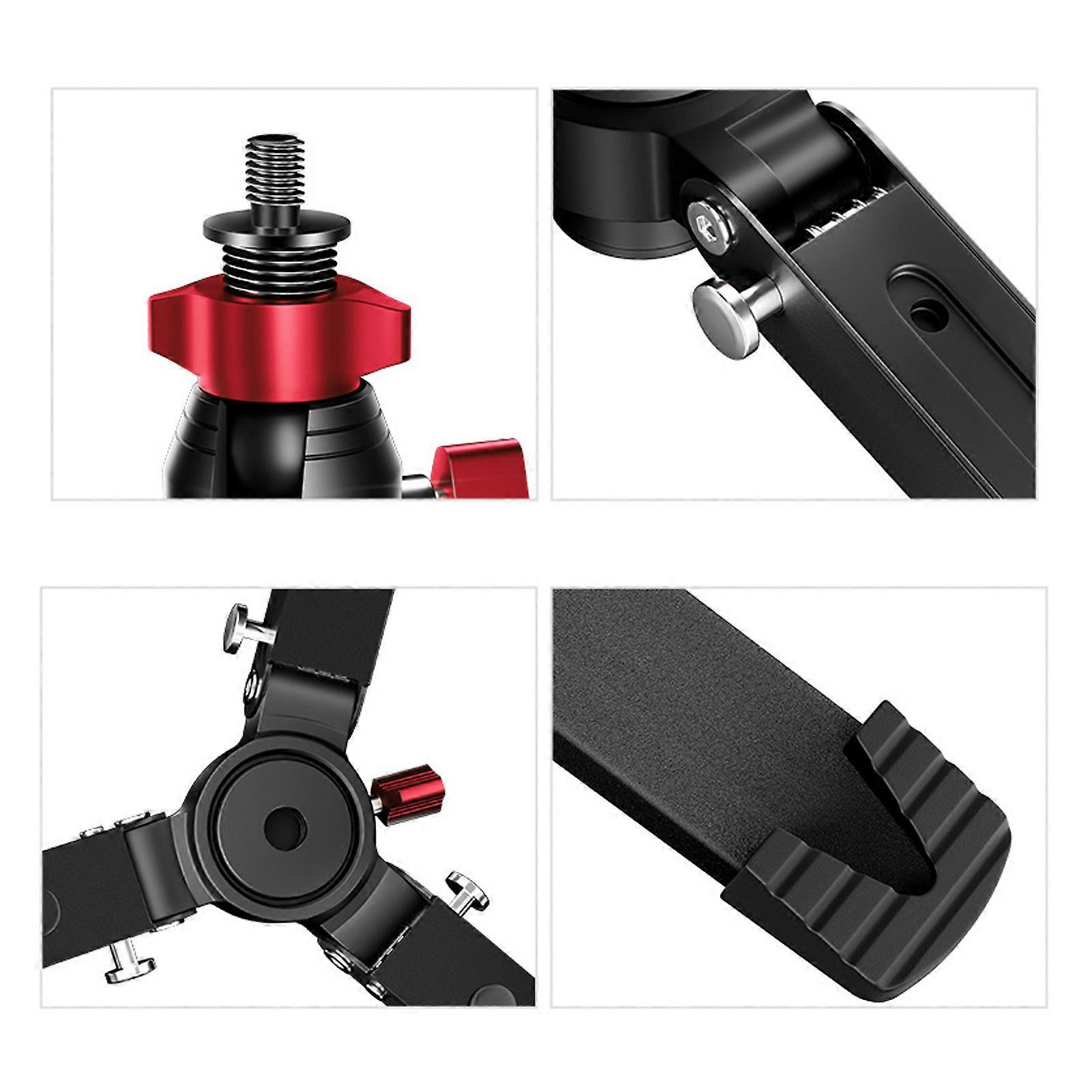 Mini Tripod Desktop Small Tripod Aluminum Tabletop Tripod Stand 3/8 ...