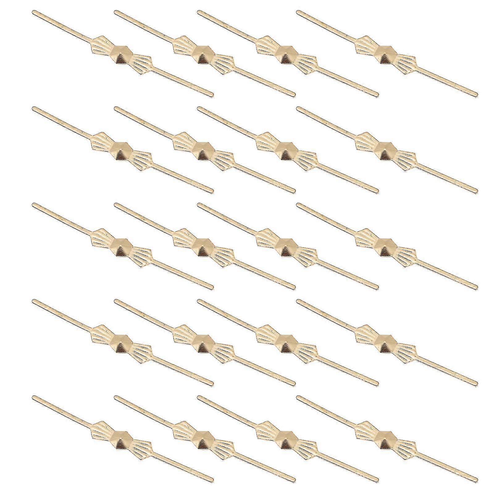 200 Pcs Dress Belt Chandelier Fastening Pin Crystal Prism Pins ...