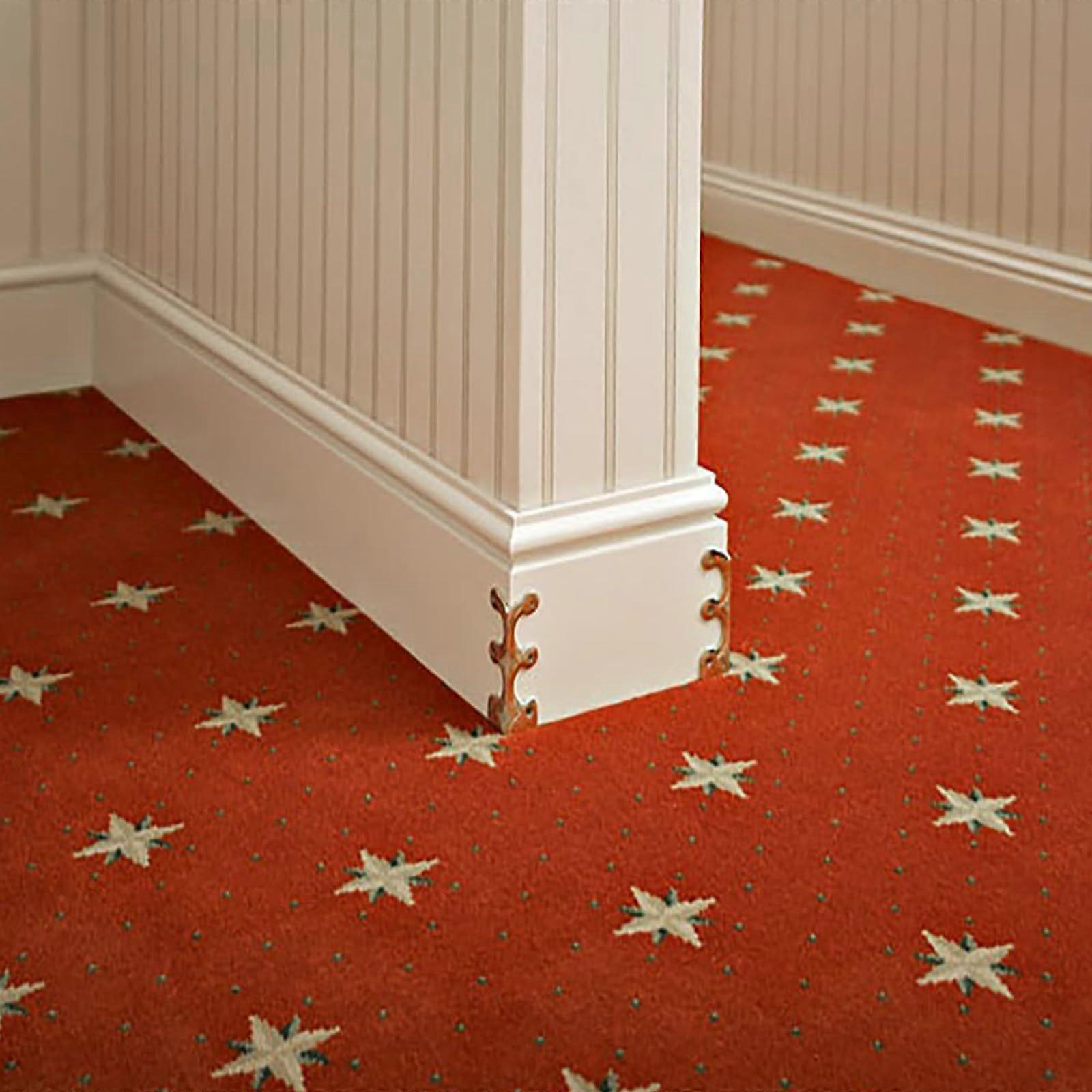 Baseboard Corner Protectors, Solid Brass Skirting Board Corner ...
