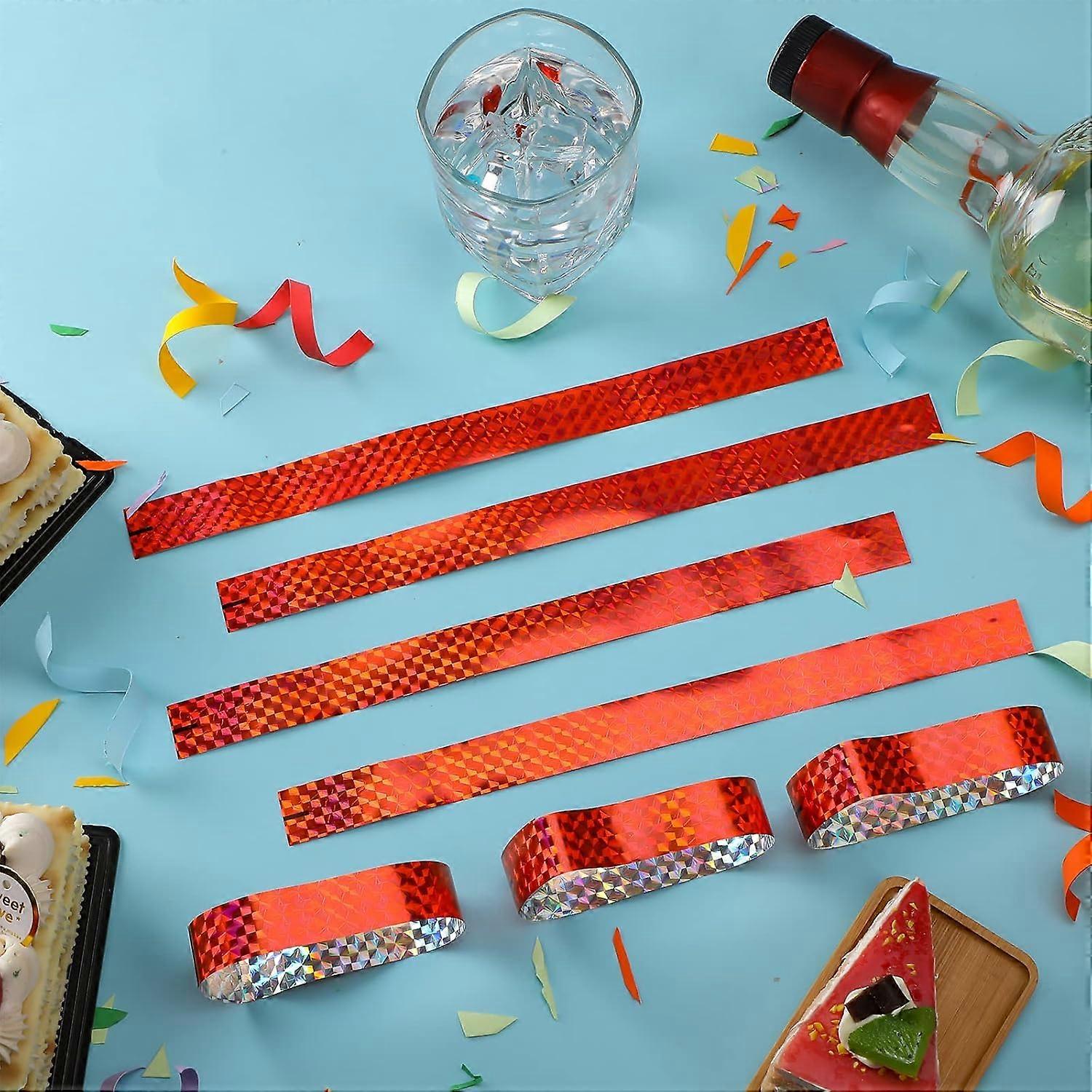 Epakh 600 Pcs Paper Wristbands Neon Wrist Bands Waterproof Hand Bands ...