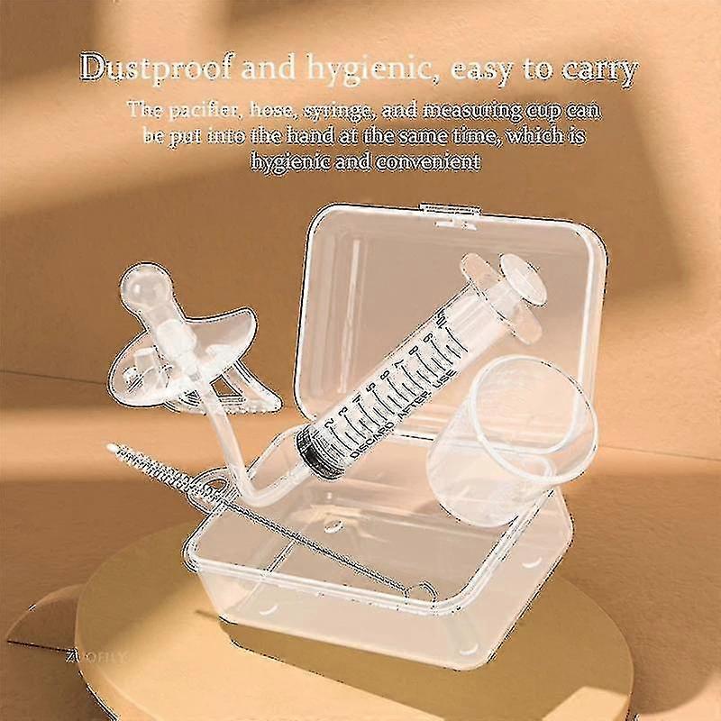 Baby Medicine Syringe Pacifier For Oral Feeding Liquid Baby Medicine ...