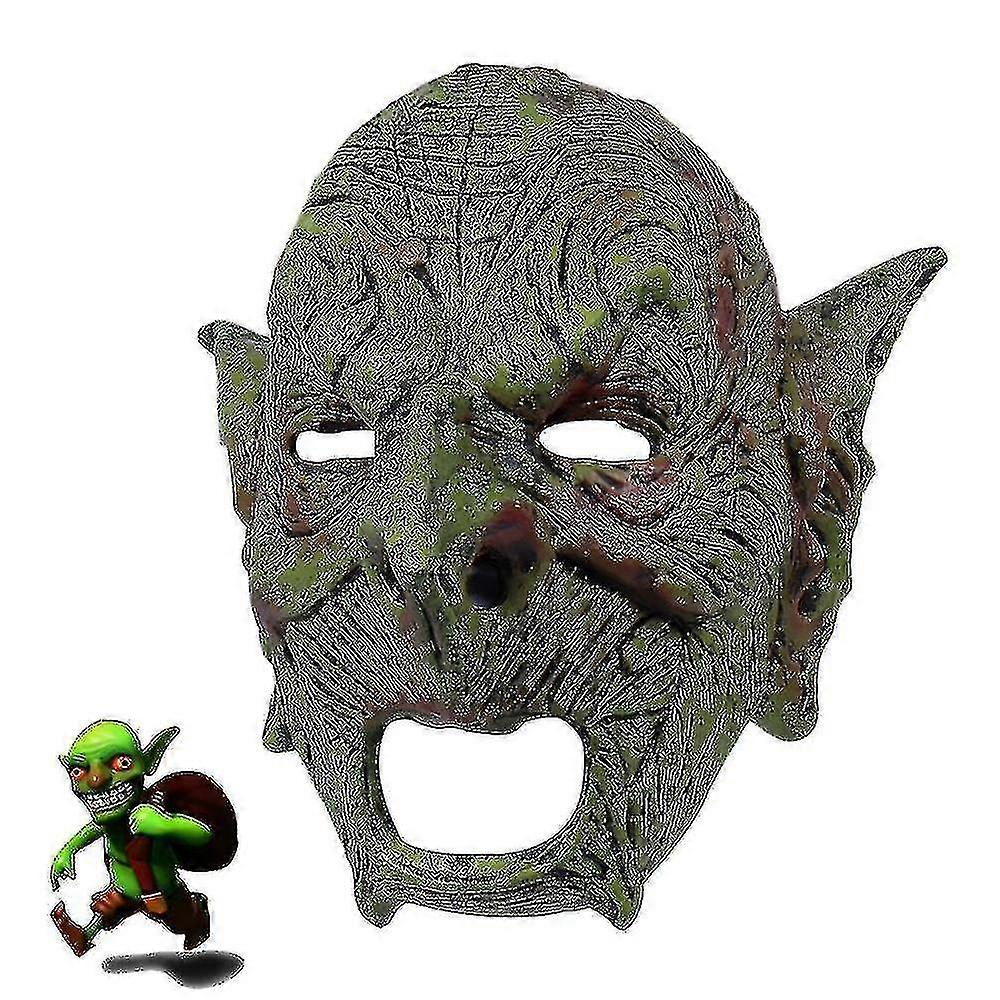 Goblin Mask Evil Orc Masks Greepy Gnome Face Masques Latex Mascarillas ...