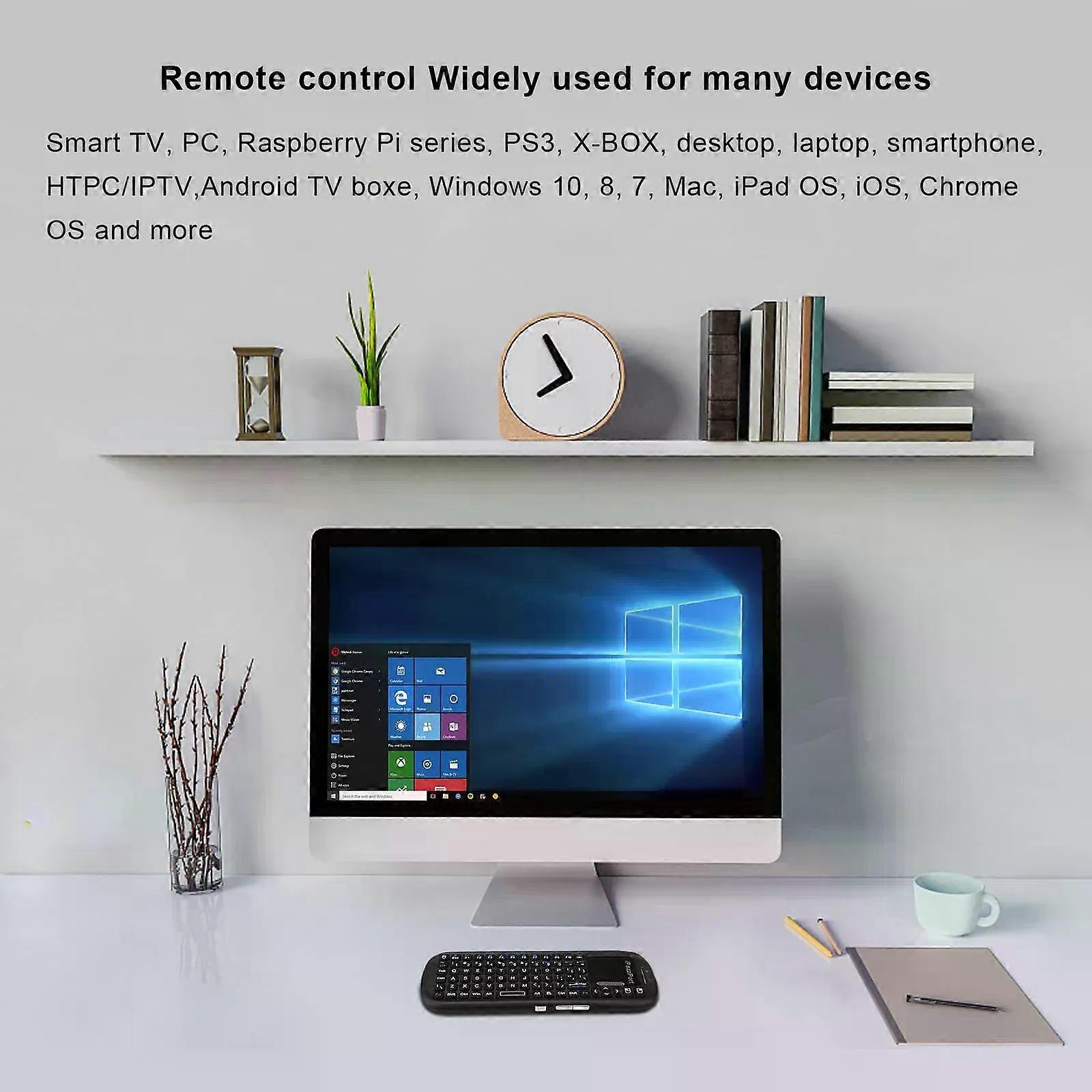 iPazzPort Mini Bluetooth 2.4GHz Wireless Keyboard with Touchpad ...