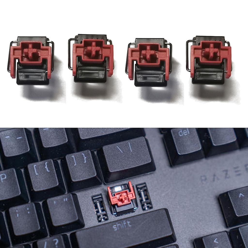 4pcs Razer Red Optical Switches Hot Swap Switch For Razer Huntsman ...