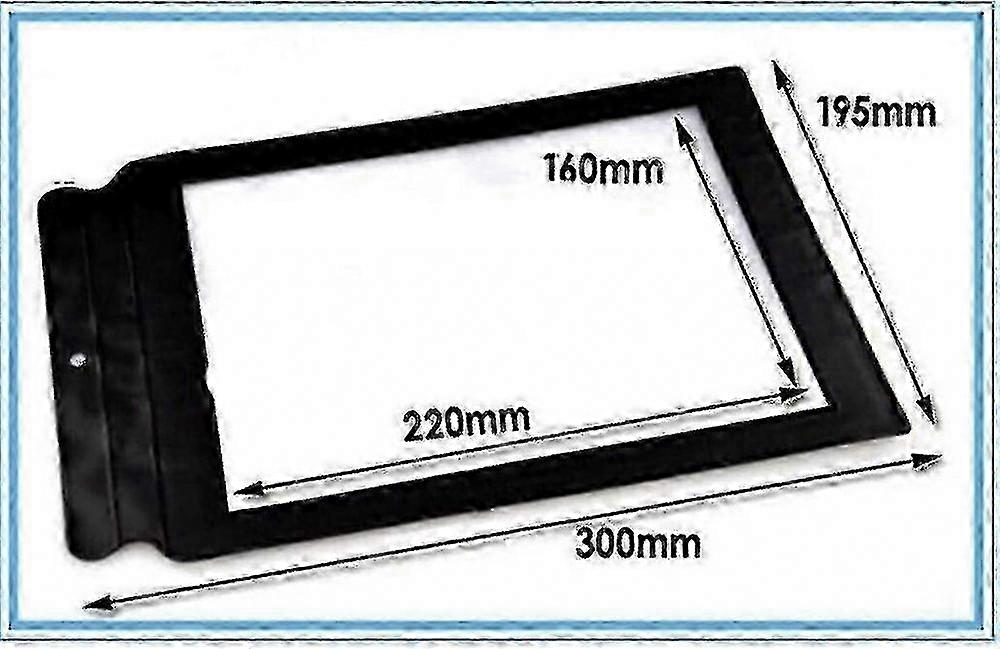 Large Sheet Magnifier Lens with 10X Magnification for Reading Books on ...