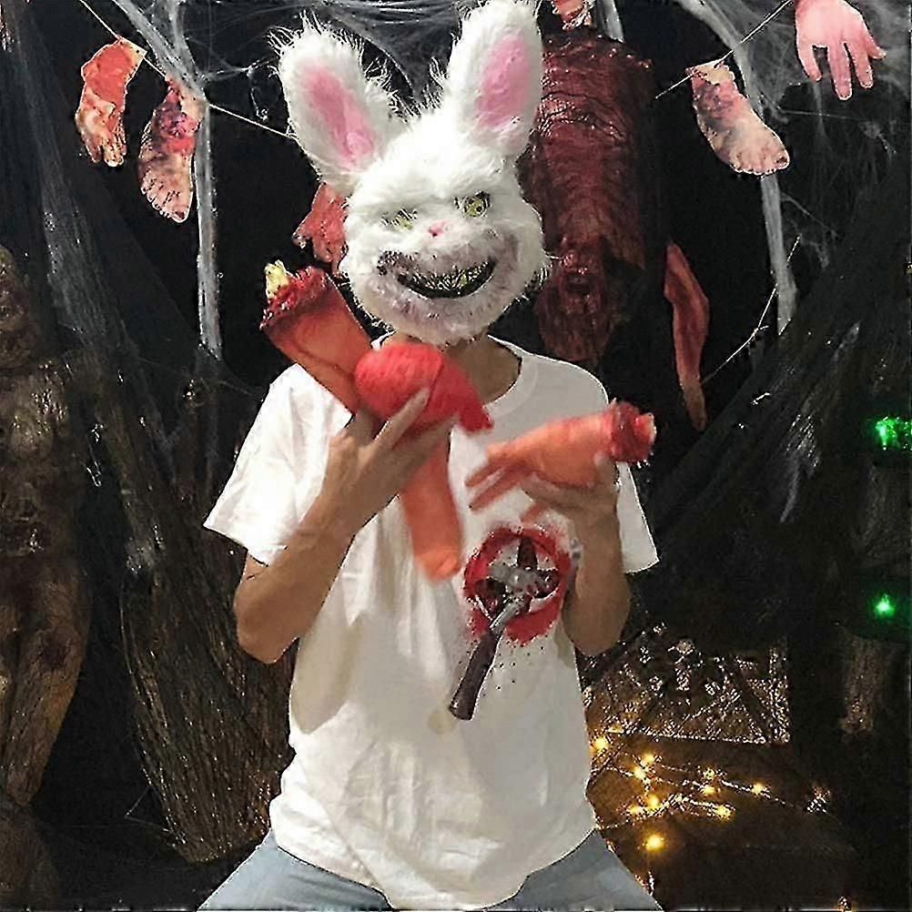 Halloween Rabbit Bear Horror Mask for Cosplay and Carnival Party ...