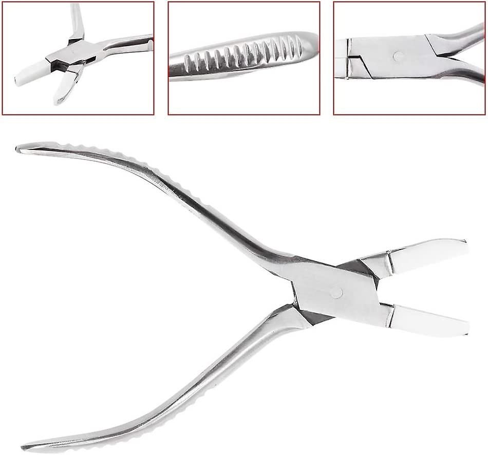 6 Inch Glasses Temple Adjusting Pliers Nylon Flat Nose Repair Pliers ...