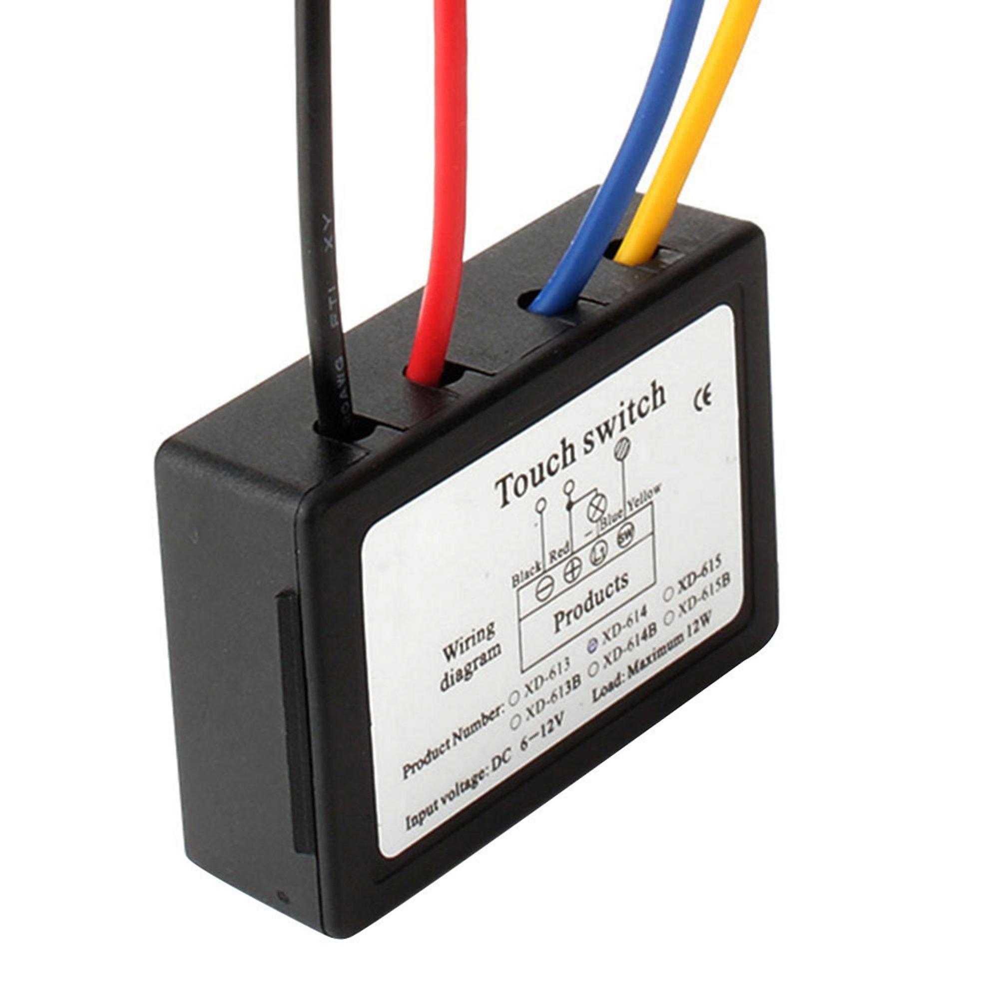 XD-614 DC 6-12V Touch Control Sensor Light Lamp Switch Dimmer Set of 10 ...