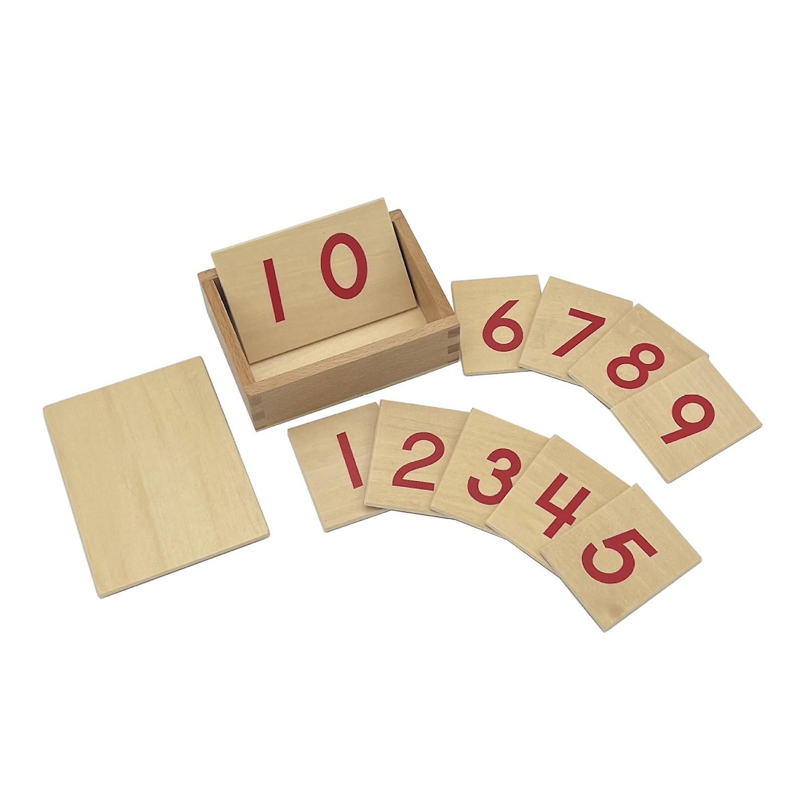 Small Number Cards Observation Skill Easy to Clean Math Number Cards ...