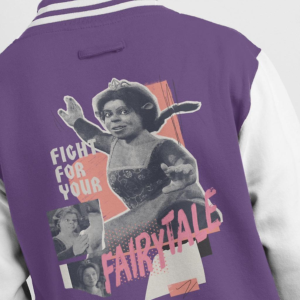 Shrek Princess Fiona Fight For Your Fairytale Men's Varsity Jacket ...