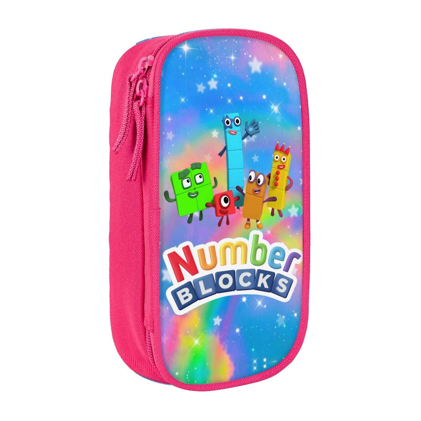 Numberblocks Pencil Case, Multipurpose Pencase ,Large Capacity Durable ...