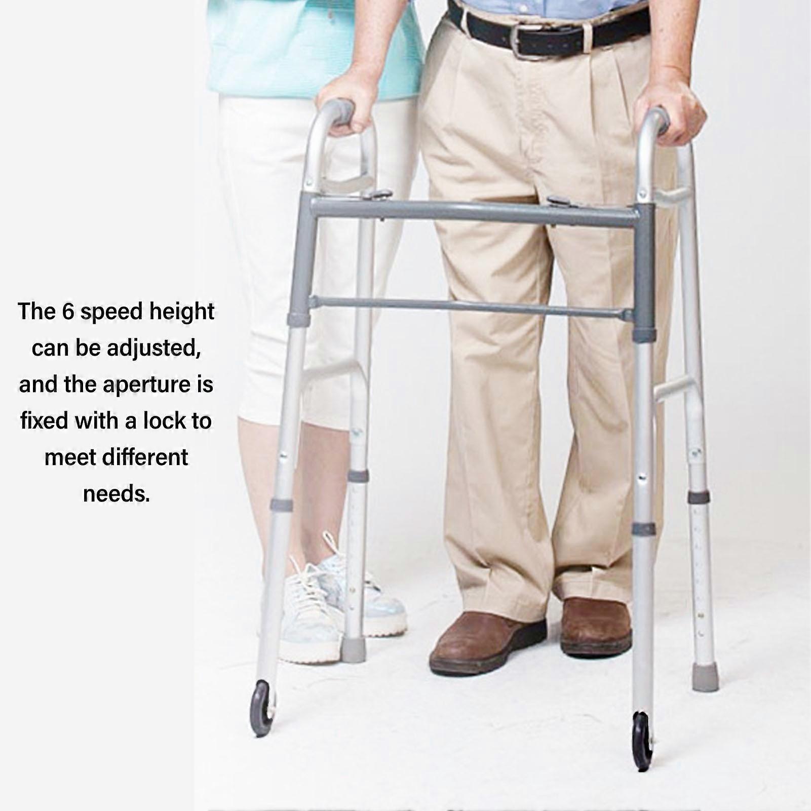 2pcs Walker Wheels Universal Walker Wheels Replacement 6 Adjustable ...