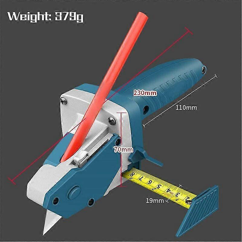 Drywall Cutter, Hand Tool with Measuring Tape Board Cutting Tool for ...