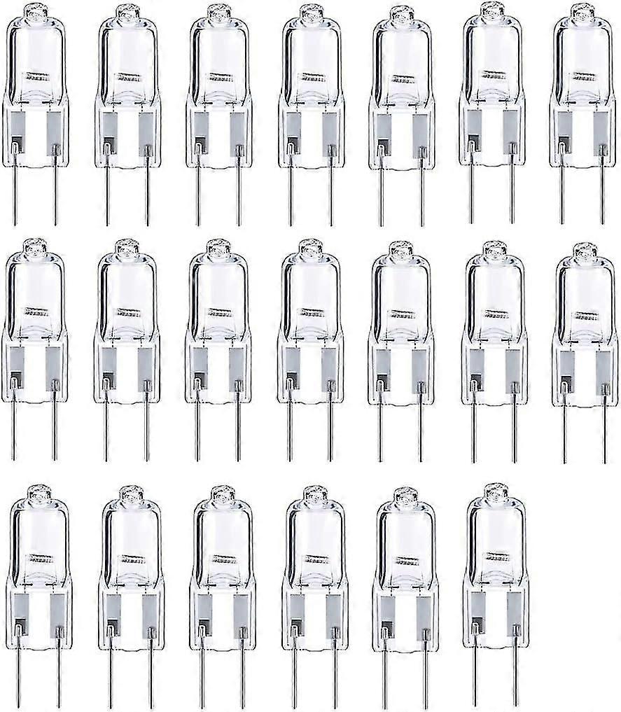 10Pcs G4 Halogen Bulb 35W 12V Dimmable Capsule Bulb GY6.35 Landscape ...