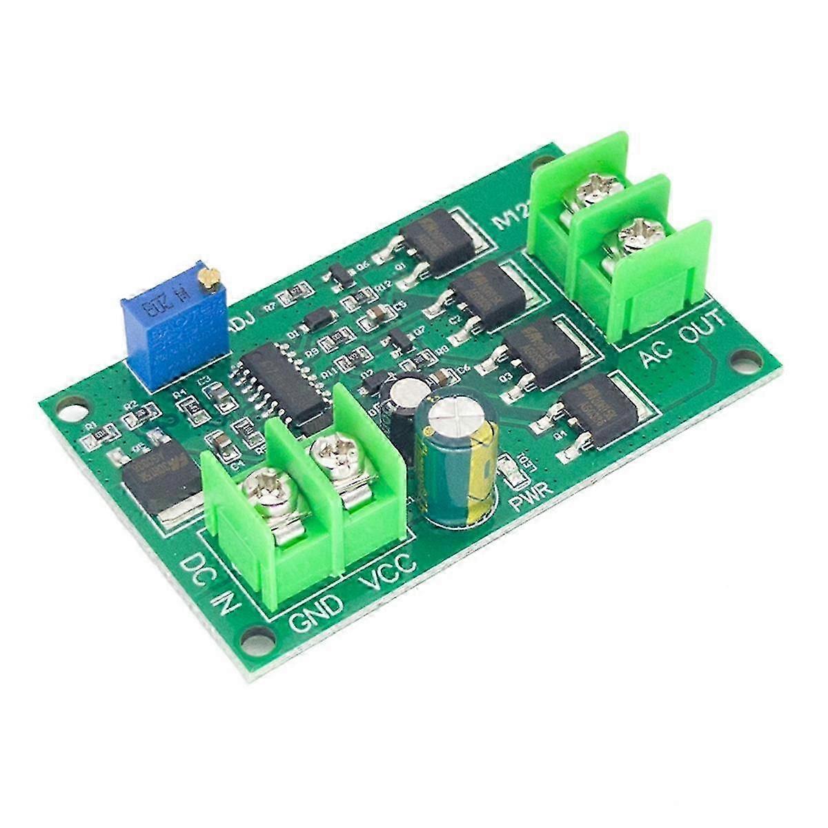200W DC 12V to AC 12V Inverter 50Hz Square Wave Signal Generator Module ...