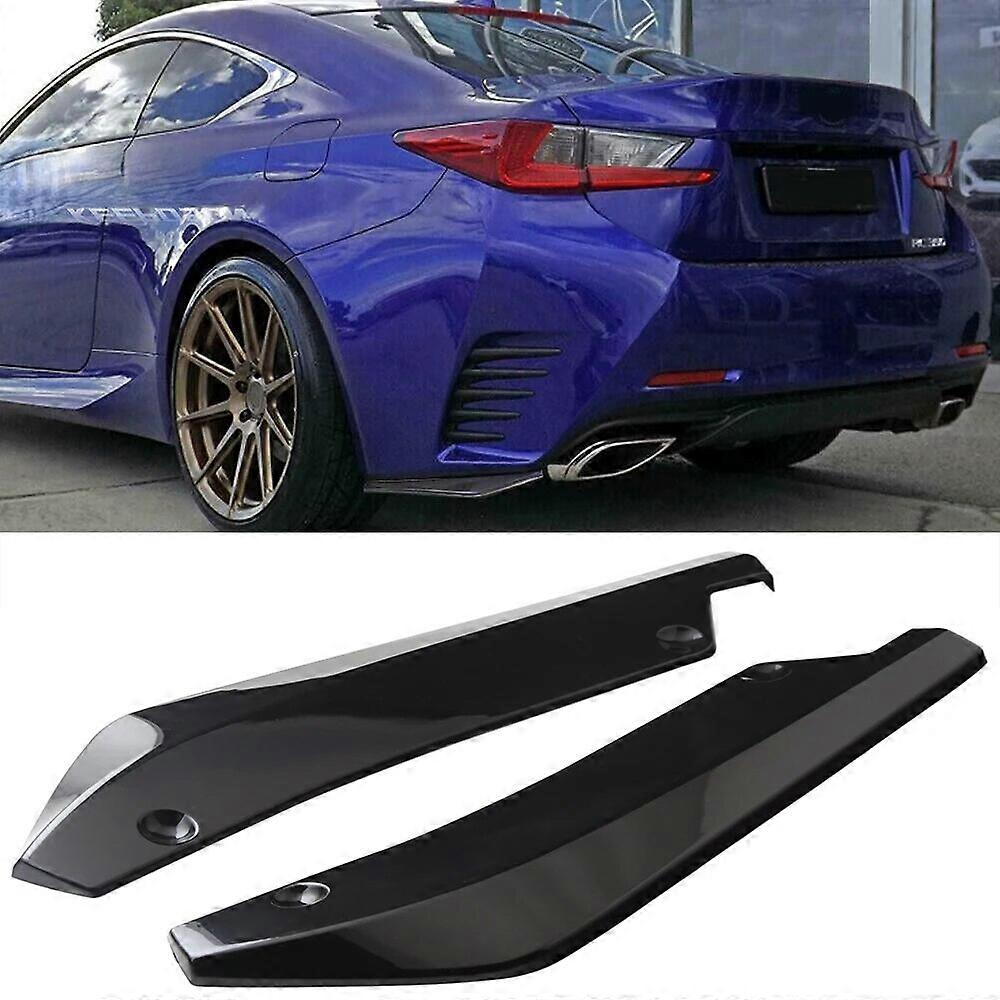 For Lexus RC350 IS200 250 350 Car Rear Bumper Splitter Diffuser Canard ...
