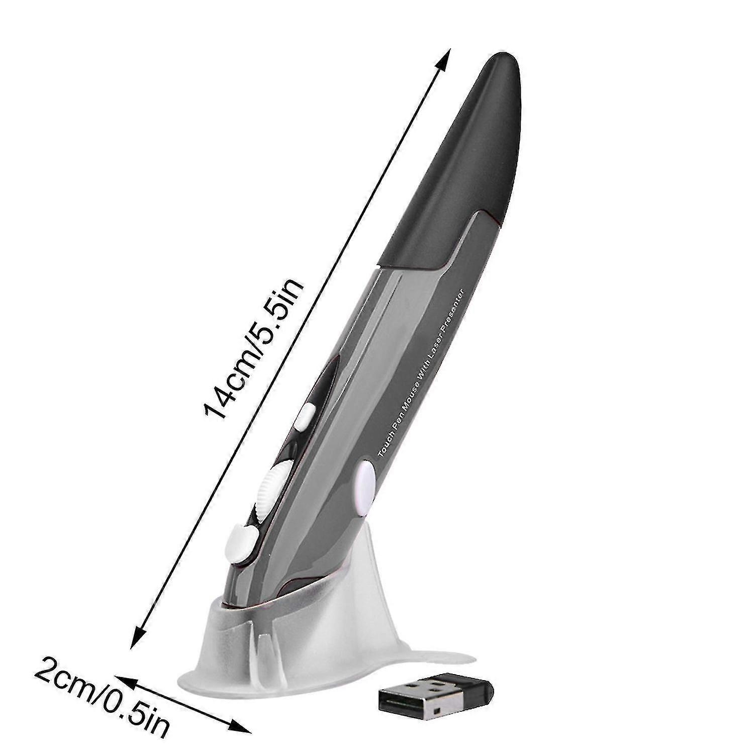 2.4g Wireless Mouse Personalized Creative Plug And Play Mouse Vertical ...