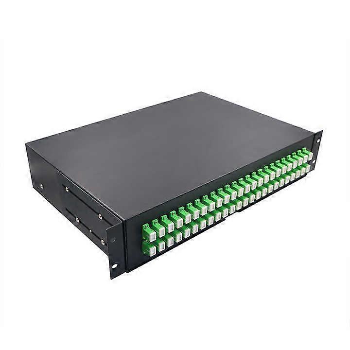 19 Inch 48cores Sc Apc Odf Pull Type Optical Fiber Distribution Frame ...