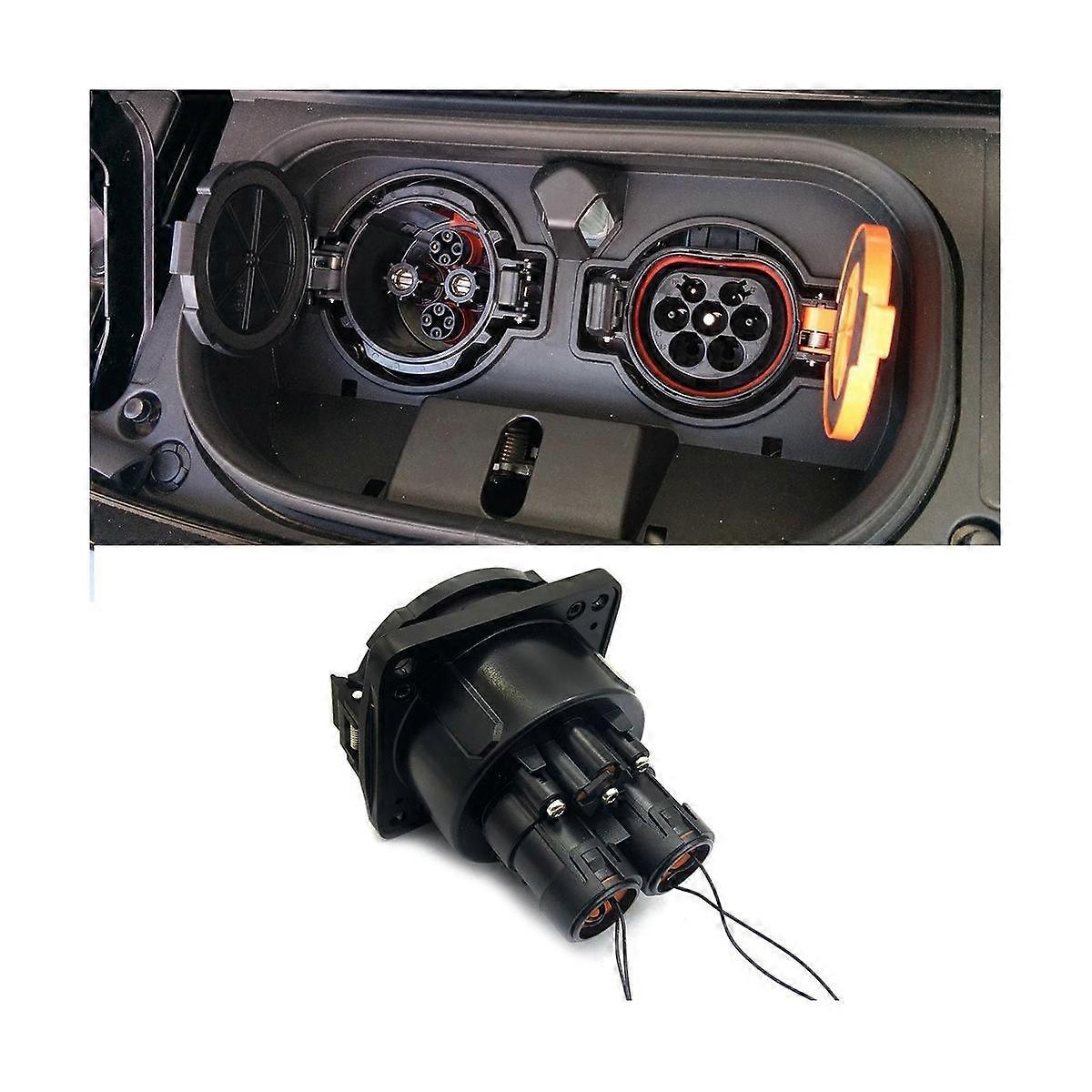 EV Charger Connector CHADEMO Socket 200A EVSE CHAdeMo Inlet Socket for ...